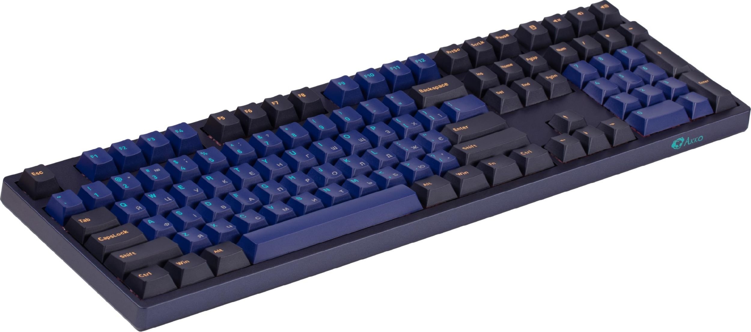 Клавиатура Akko 3108 DS Horizon CS Orange V2 UA Blue (6925758607704 ...