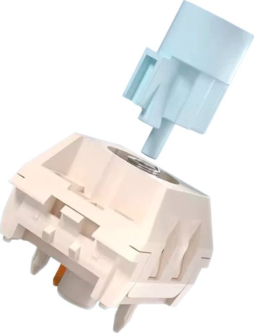 Клавиатура FL Esports FL980 V2 White/Transparent Sea Salt FSA Kailh Box ...