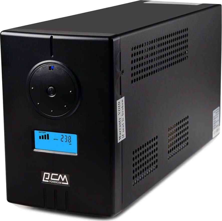 ИБП PowerCom INF-1500 купить | ELMIR - цена, отзывы, характеристики