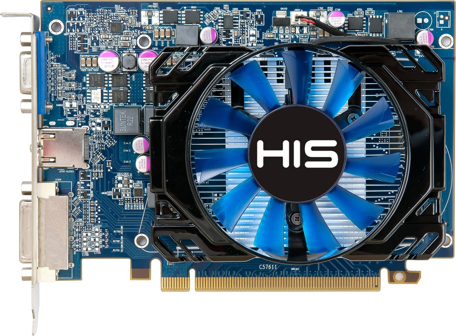 Видеокарта HIS PCI-E Radeon R7 250 1GB DDR5 iCooler (H250FR1G) - купить ...