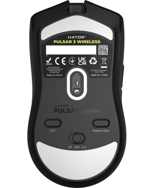 Миша Hator Pulsar 3 Wireless Black (HTM-630) купити | ELMIR - ціна ...