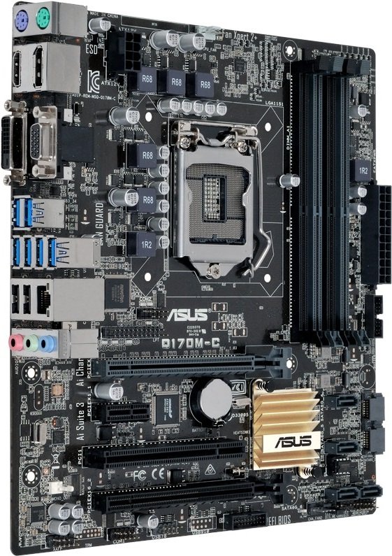 Материнская плата Asus Q170M-C s-1151 Q170 купить | Elmir - цена ...