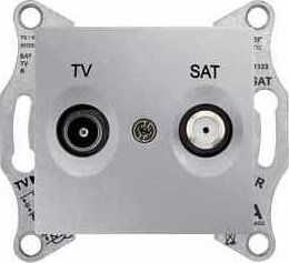 Розетка TV-SAT проходная Schneider Sedna SDN3401260 купить | ELMIR ...