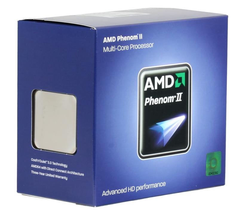 Процессор AMD Phenom II X6 1055T s-AM3 2.8GHz/6MB BOX (HDT55TFBGRBOX ...