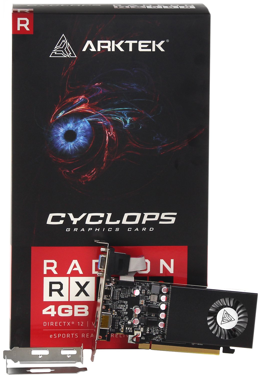 Видеокарта Arktek PCI-E Radeon RX 550 4GB DDR5 (AKR550D5S4GL1) - купить ...