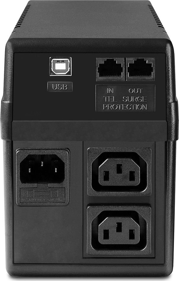 ИБП PowerCom Black Knight BNT-600 AP USB купить | ELMIR - цена, отзывы, характеристики