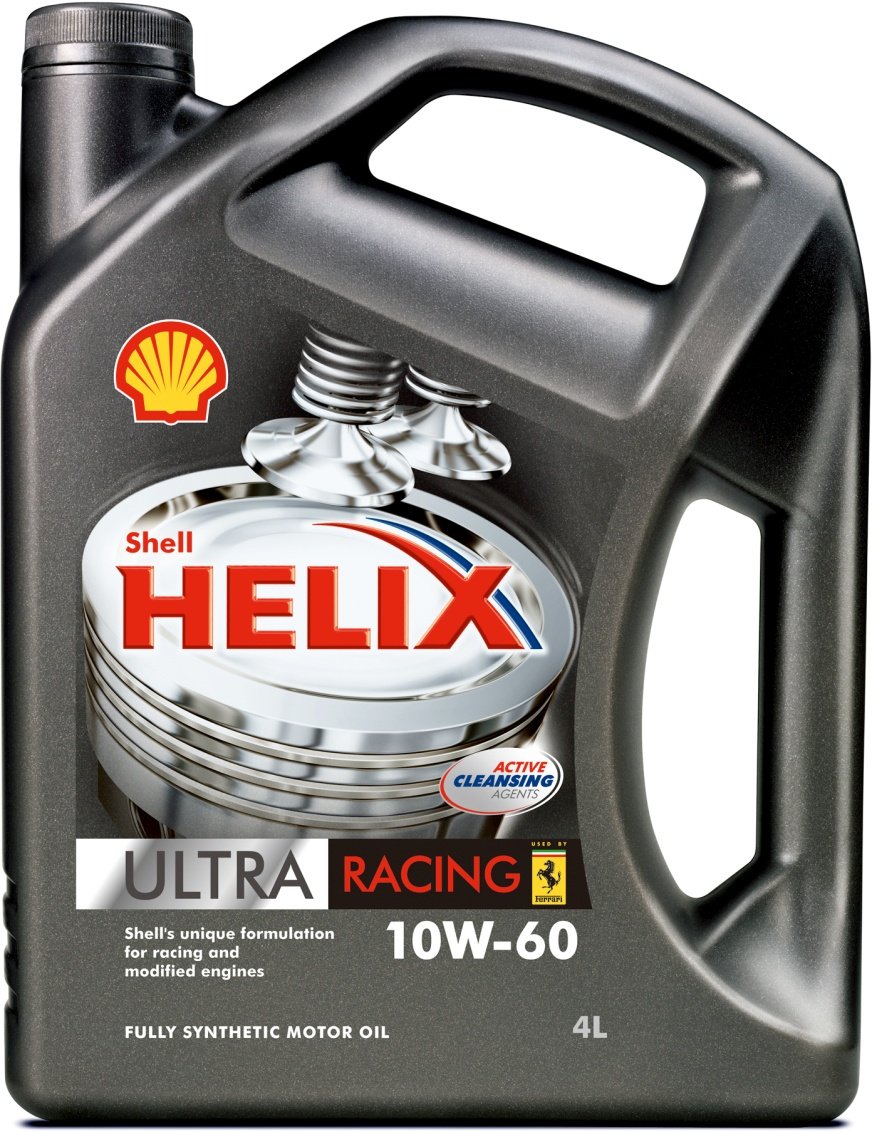 Моторное масло Shell Helix Ultra Racing 10W-60 4л купить | Elmir - цена ...