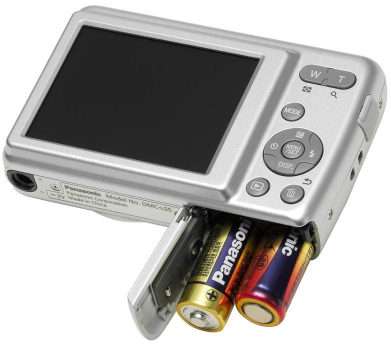 Цифровая фотокамера Panasonic LUMIX DMC-LS5 Silver купить | ELMIR ...