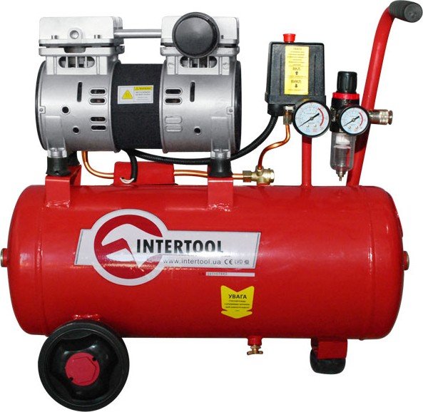 Компрессор Intertool PT-0022 купить | ELMIR - цена, отзывы, характеристики