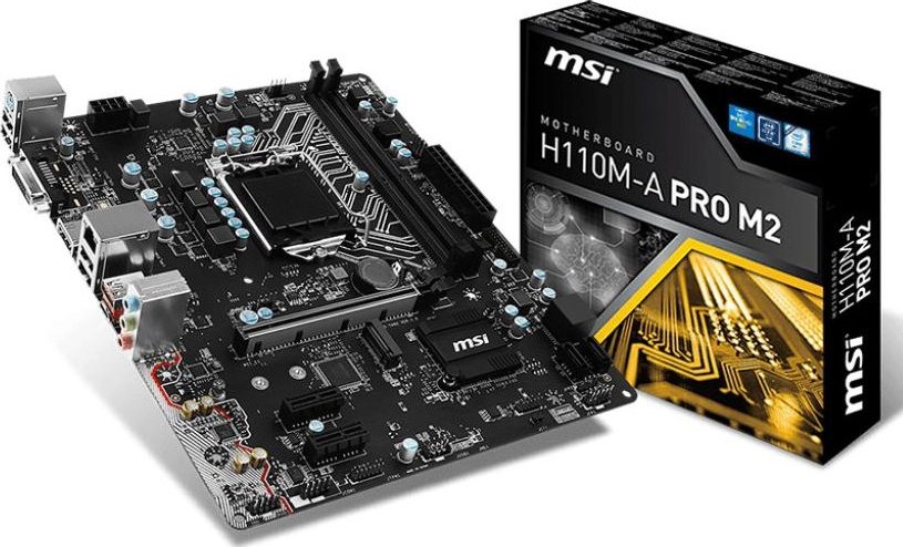 Материнская плата MSI H110M-A Pro M2 s-1151 H110 купить | Elmir - цена ...