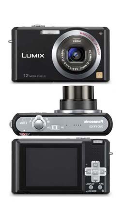 Цифровая фотокамера Panasonic LUMIX DMC-FX100 Black купить | ELMIR ...