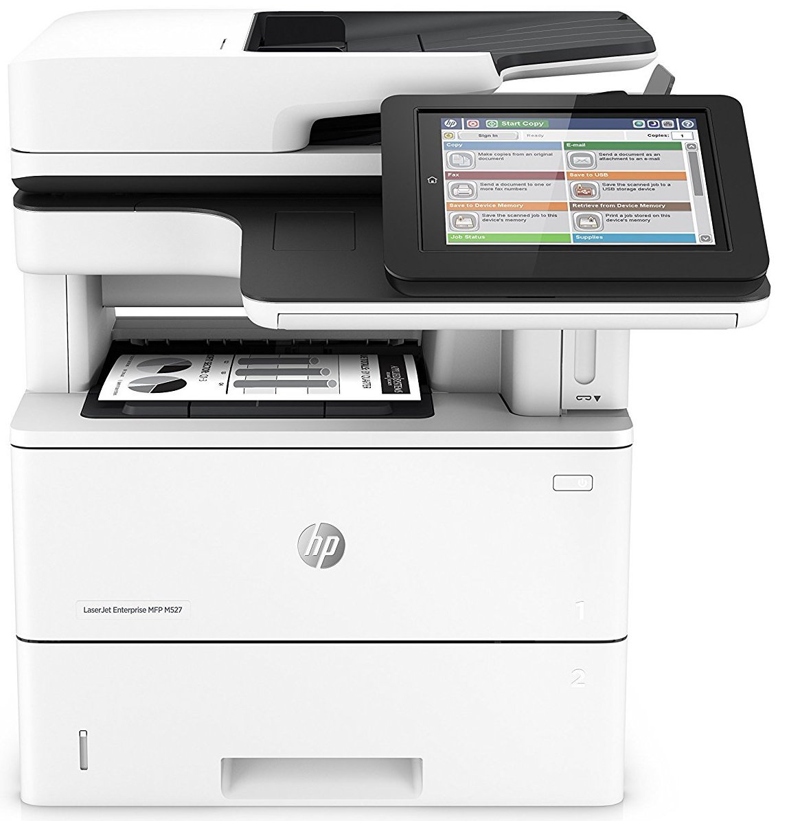 МФУ лазерное HP LaserJet Enterprise M527dn (F2A76A) купить | ELMIR ...