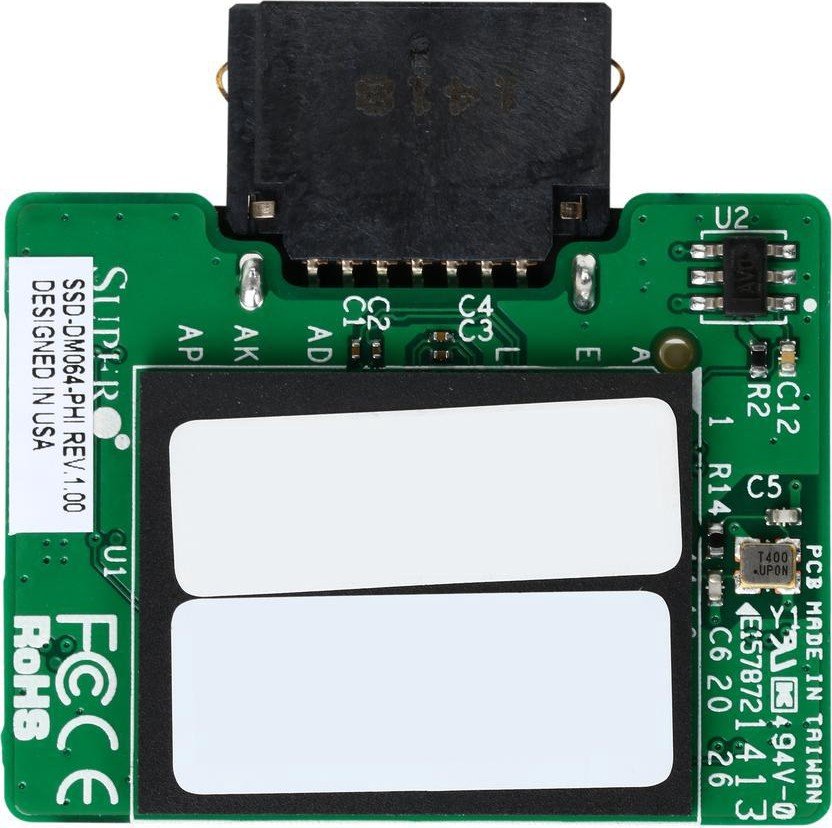 SSD-накопитель SATA 64GB Supermicro SuperDOM (SSD-DM064-PHI) купить ...