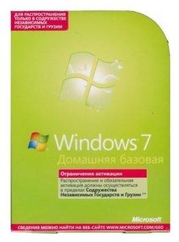 Microsoft Windows 7 Home Basic 32-bit Ukrainian DVD BOX (F2C-00676 ...