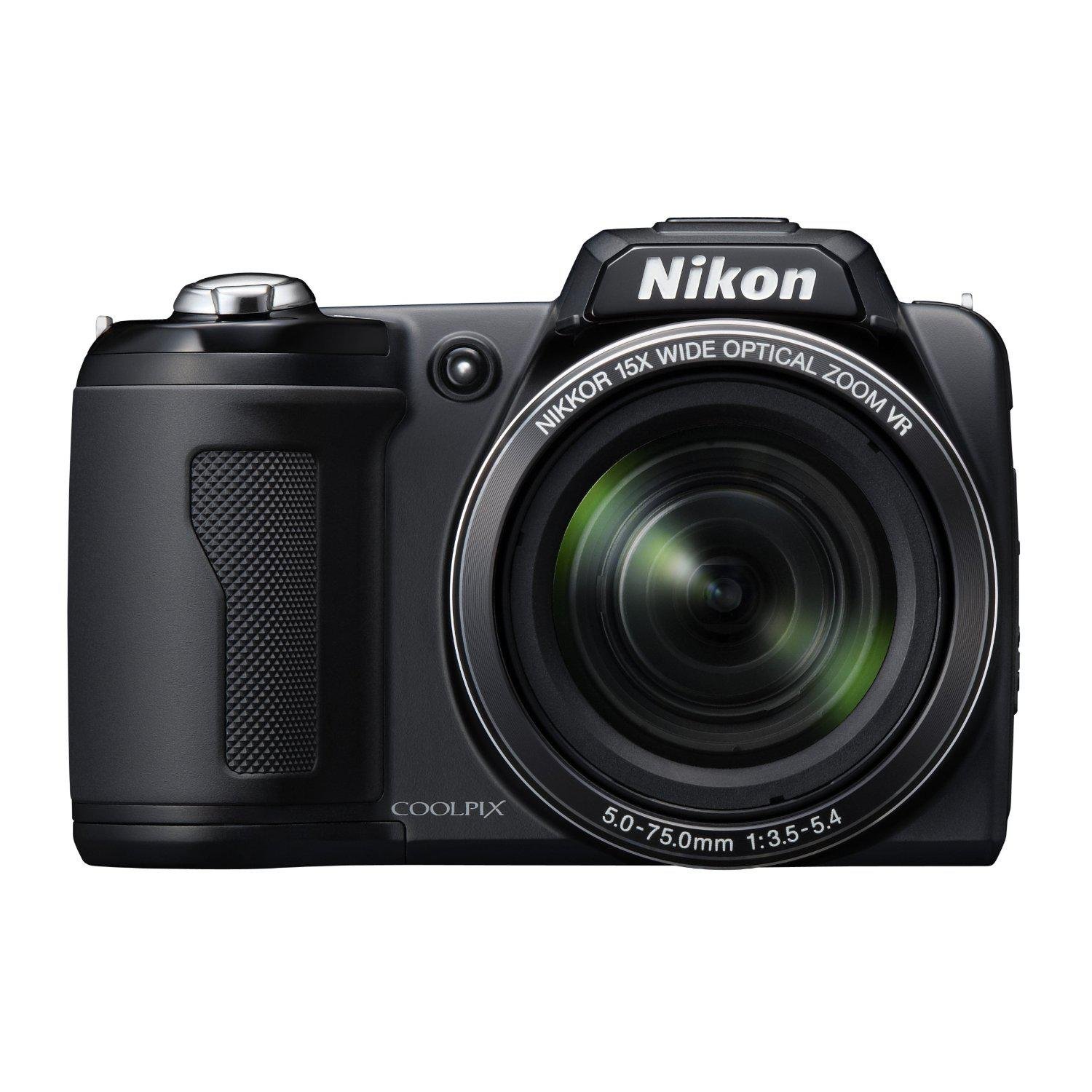 Цифровая фотокамера Nikon Coolpix L110 Black купить | ELMIR - цена ...