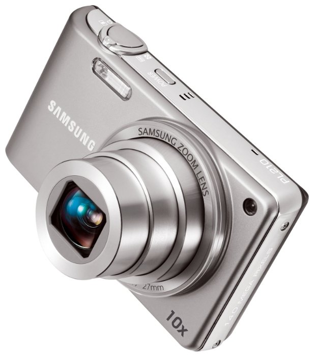 Цифровая фотокамера Samsung PL210 Silver купить | ELMIR - цена, отзывы ...